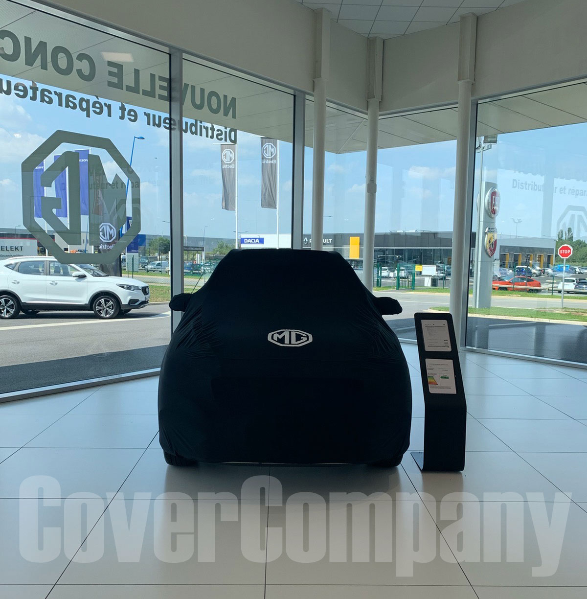 Brand Your Business with Custom Logo Car Covers