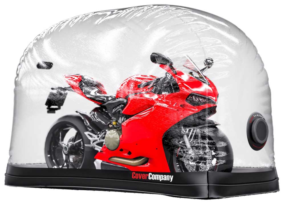 Inflatable Motorcycle Protection Bubble