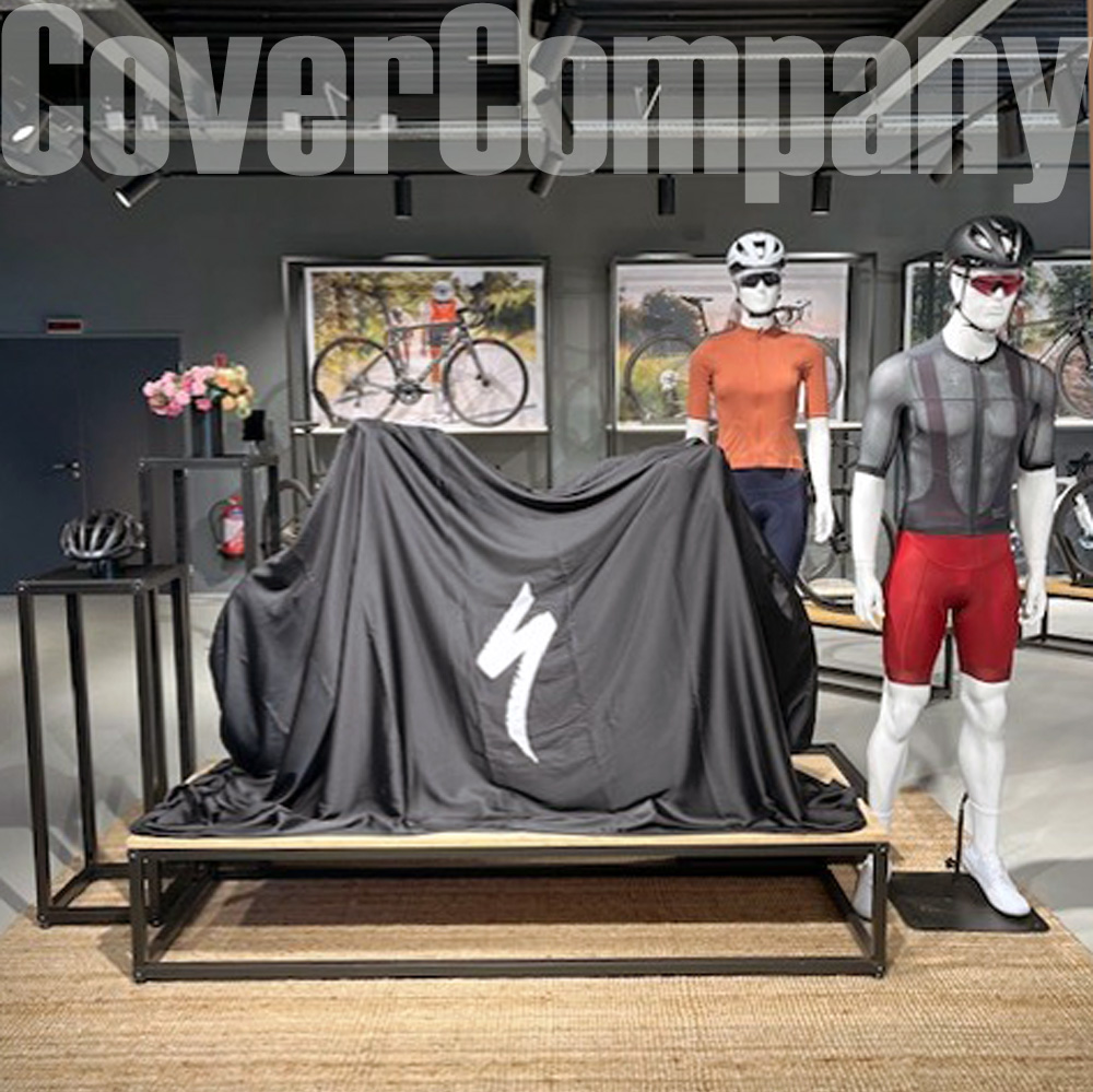 Showcase your new bike models with Cover Company's presentation covers.